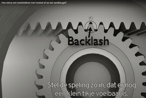 Video: rondsel afstellen op tandheugel • AT-Aandrijftechniek